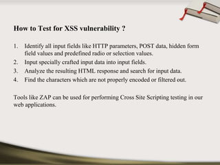 Vulnerabilities in Web Applications | PPT