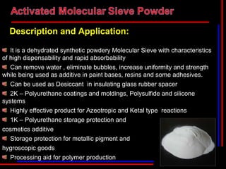 Adsorbents and Desiccants by SORBEAD INDIA, Vadodara | PPT ...