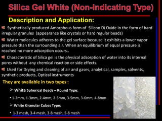 Adsorbents and Desiccants by SORBEAD INDIA, Vadodara | PPT ...