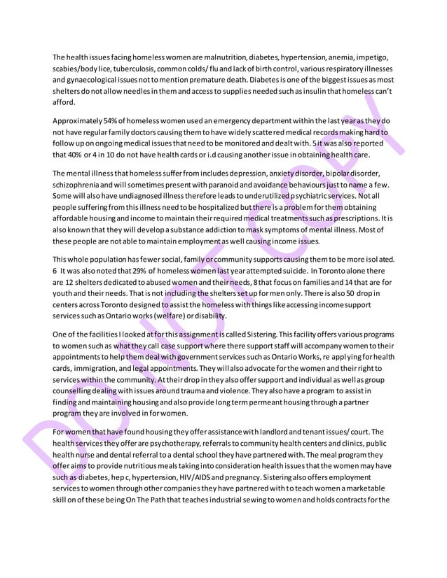 Homeless Paper | PDF