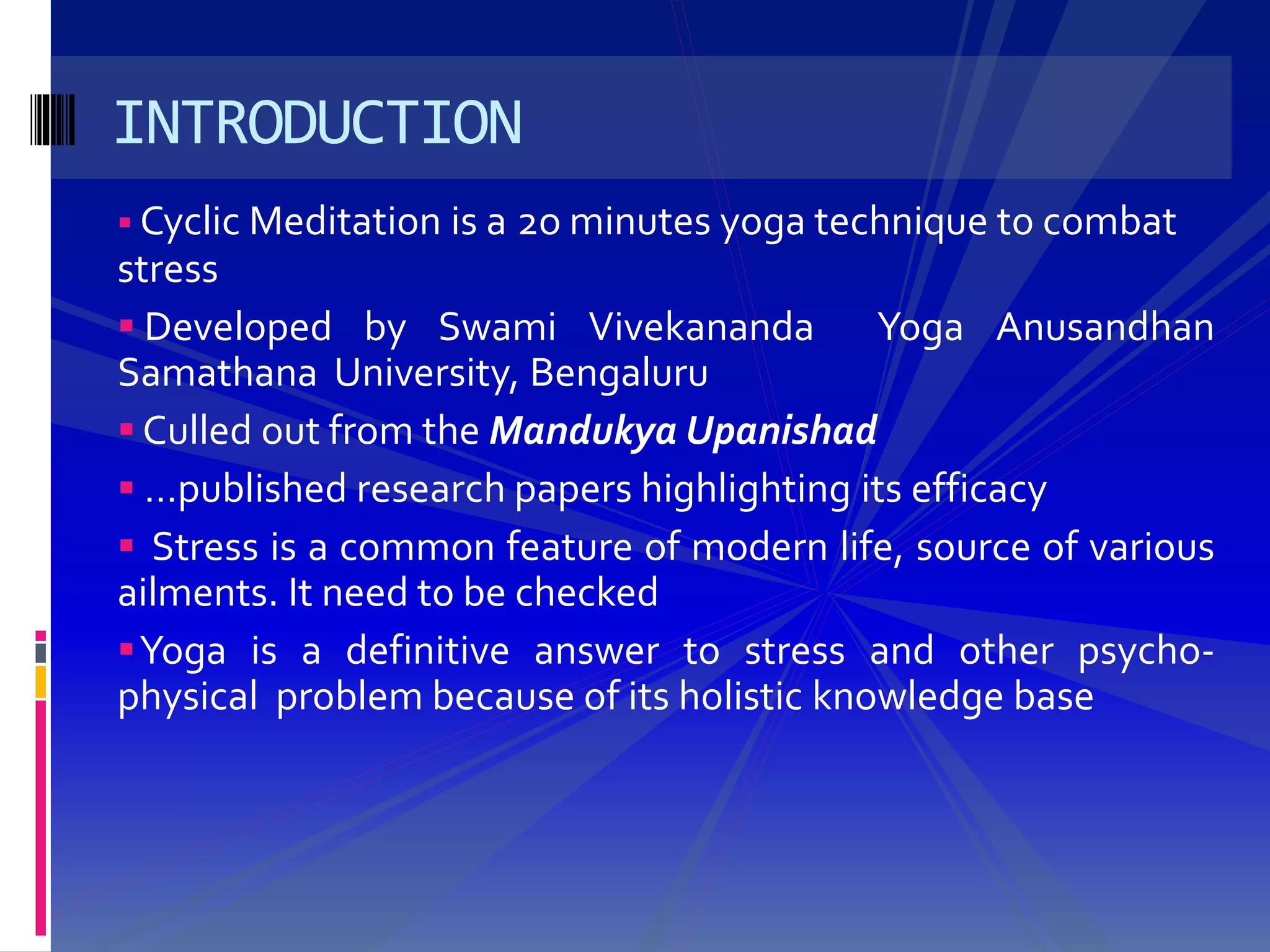 Cyclic Meditation | PPTX