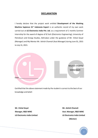 Internship Report | PDF