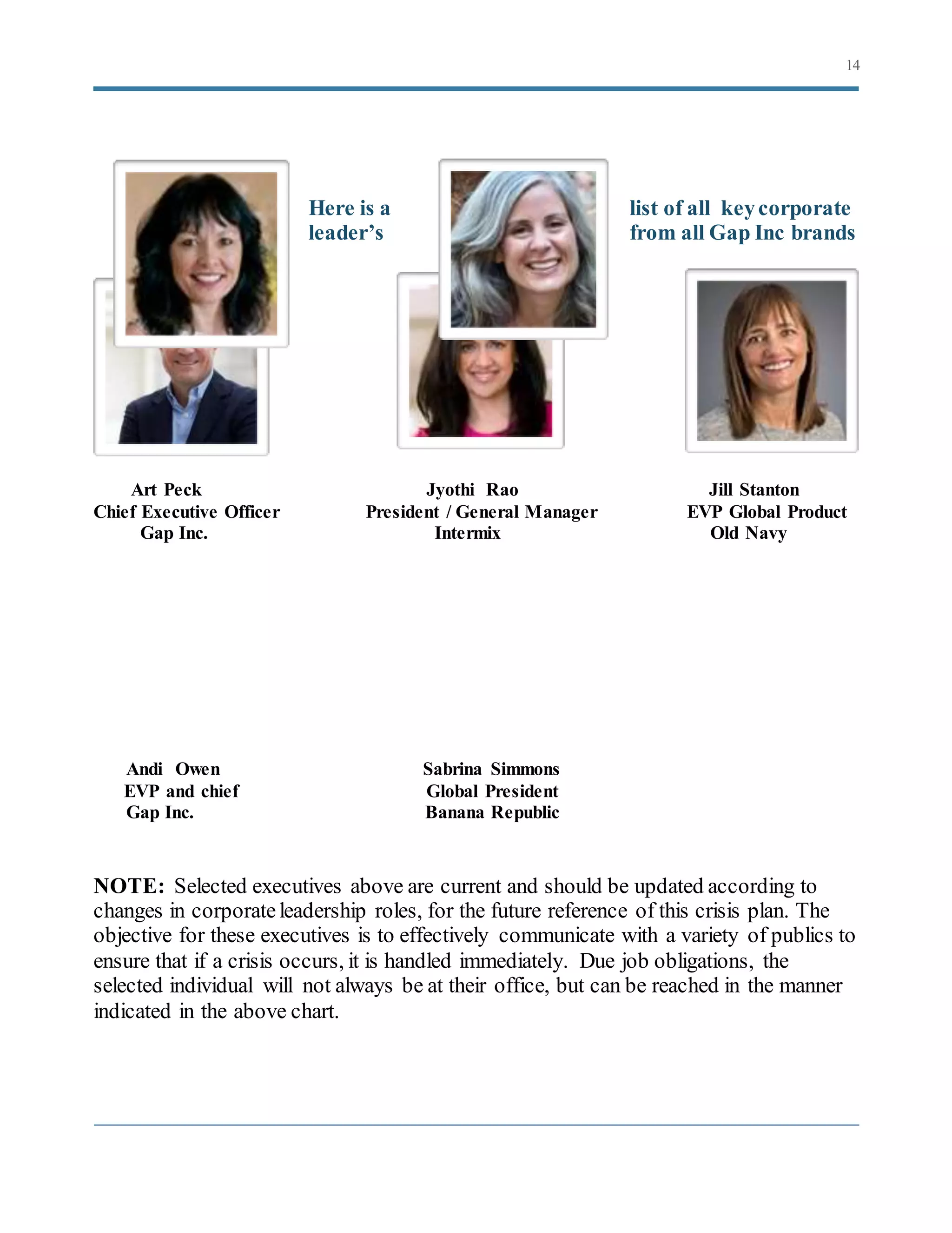 Offical Crisis Plan Word Copy | DOCX