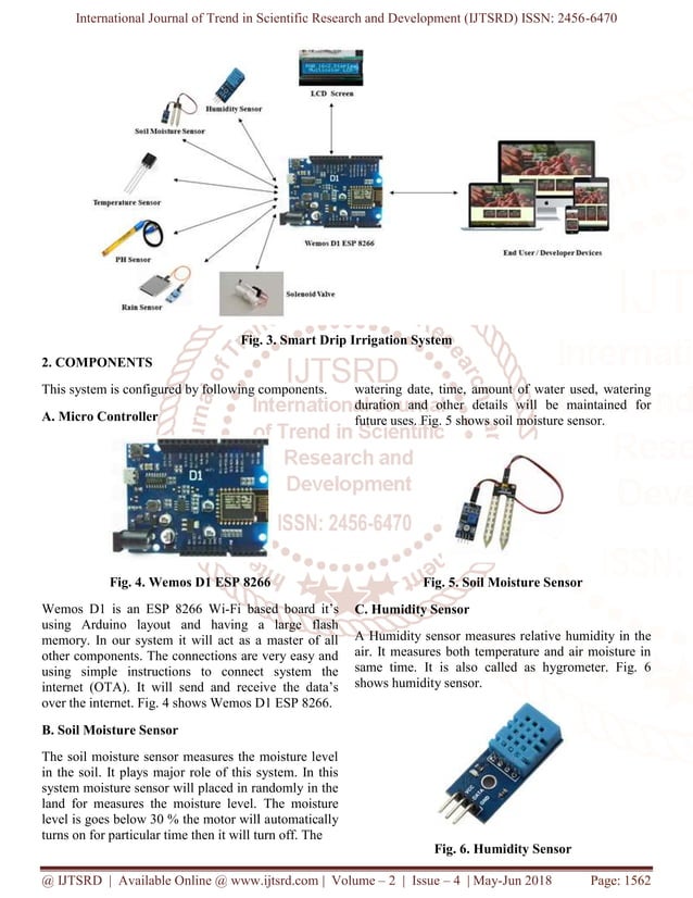 Smart Drip Irrigation System | PDF | Agriculture | Industries