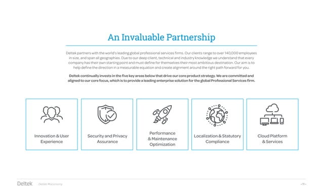 Deltek Maconomy Overview Brochure | PPT