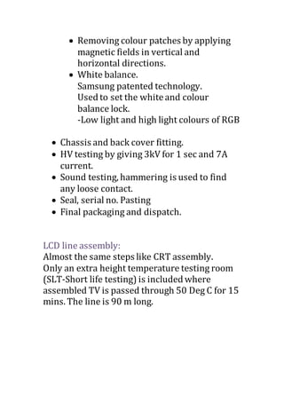 my report | DOCX | Manufacturing Industry | Industries