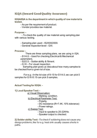 my report | DOCX | Manufacturing Industry | Industries