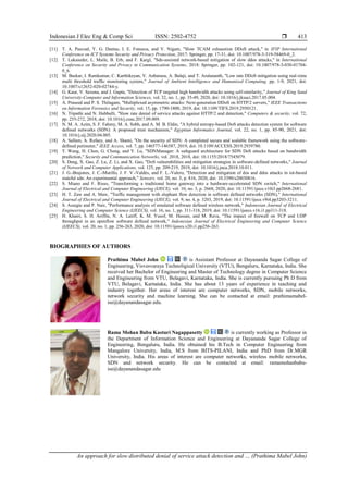 An approach for slow distributed denial of service attack detection and alleviation in software ...