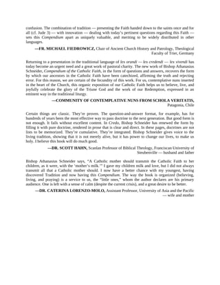 Credo Compendium Of The Catholic Faith Athanasius Schneider | PDF