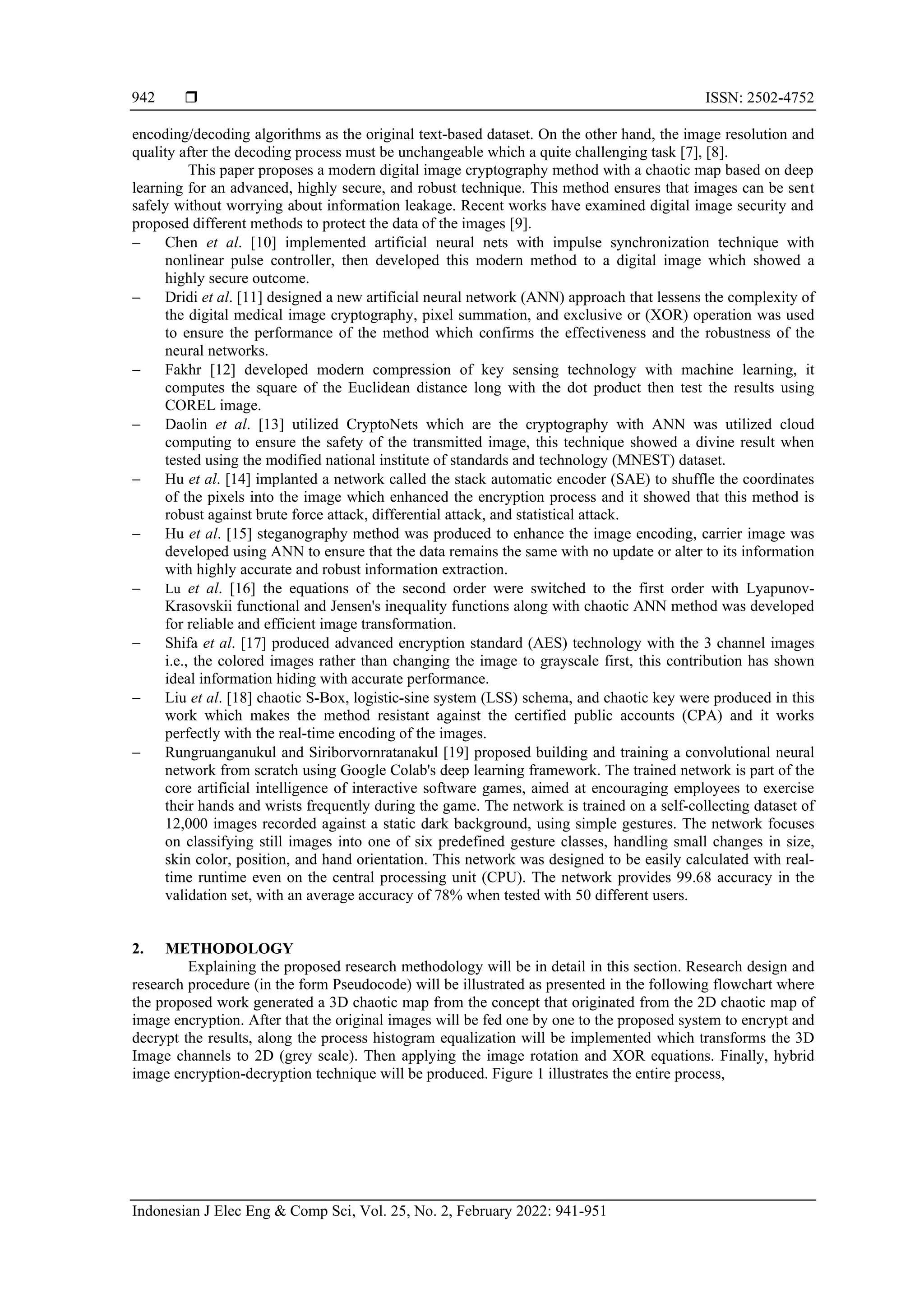 3D chaos graph deep learning method to encrypt and decrypt digital image | PDF