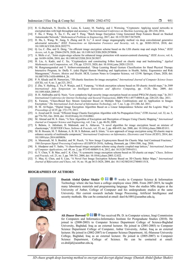 3D chaos graph deep learning method to encrypt and decrypt digital image | PDF