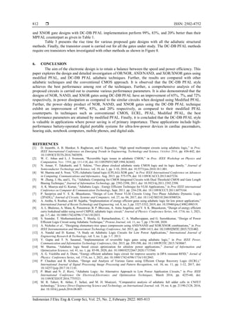 Low power architecture of logic gates using adiabatic techniques | PDF ...