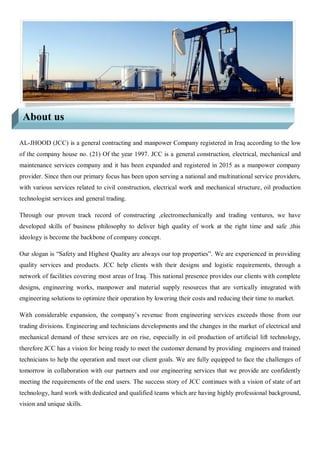 JCC Company Profile | PDF