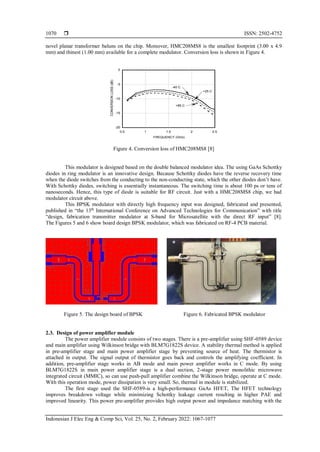 Design and implementation of an S-band transmitter for nanosatellites ...