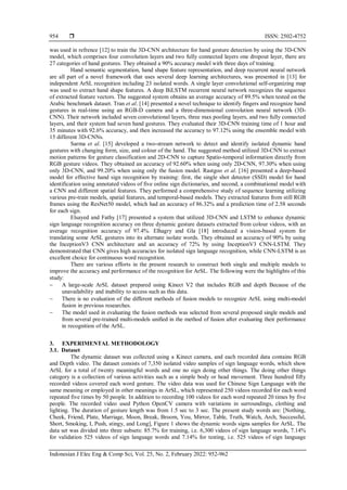 Dynamic hand gesture recognition of Arabic sign language by using deep convolutional neural ...