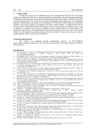 Optimal text-to-image synthesis model for generating portrait images using generative ...