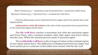 various types of forces on tablet compaction | PPTX