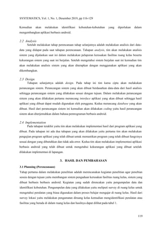 Sistem Pengaduan Kerusakan Fasilitas Ruang Kelas Berbasis Android | PDF