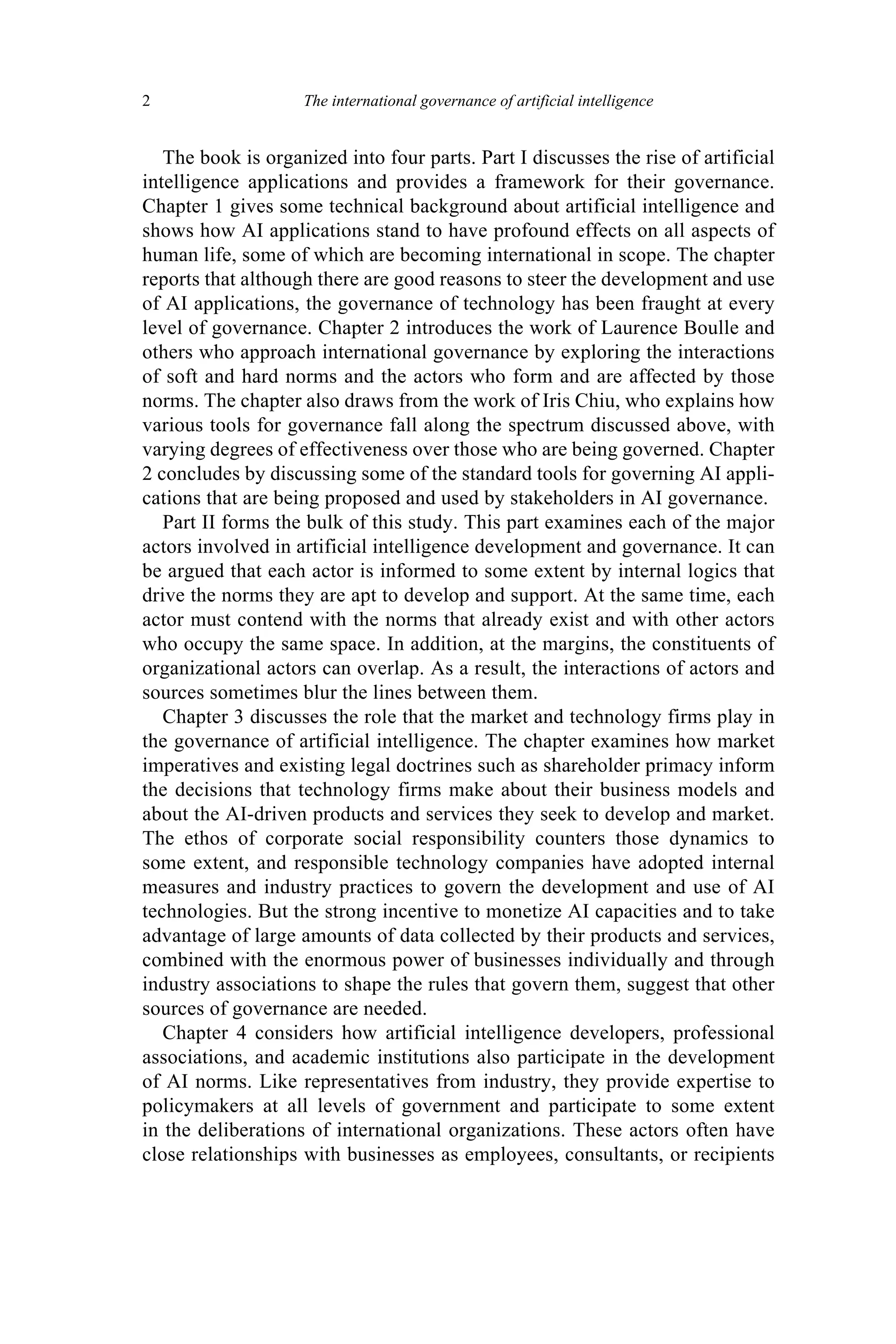 The International Governance Of Artificial Intelligence Mark Chinen | PDF