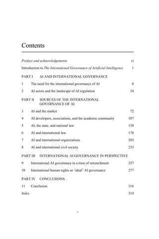 The International Governance Of Artificial Intelligence Mark Chinen | PDF