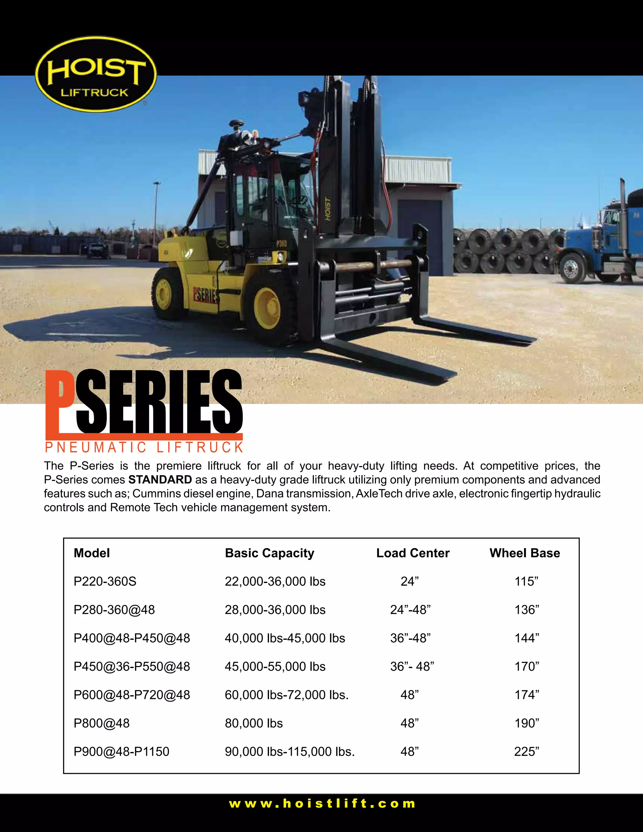 Hoist P Series Brochure (2) Low Res | PDF