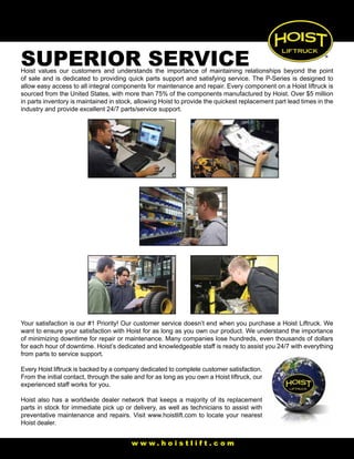 Hoist P Series Brochure (2) Low Res | PDF