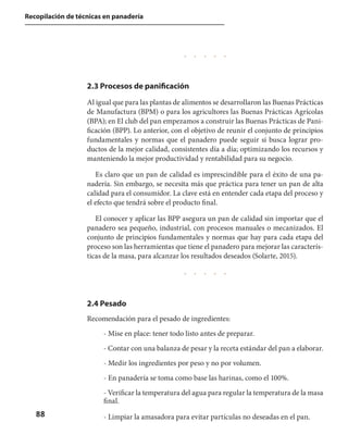 proceso y técnicas de panificación de pan | PDF