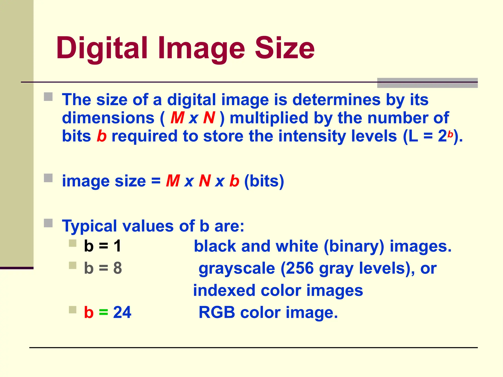 Distance measures in Image in Digital Image Processing | PPTX