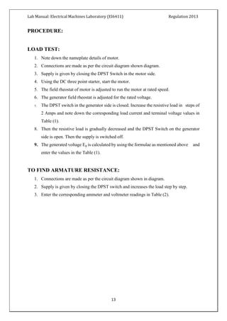 269010454 electrical-machines-lab-manual-for-petrochemaical | PDF