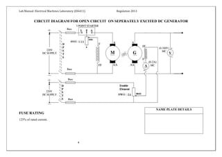 269010454 electrical-machines-lab-manual-for-petrochemaical | PDF