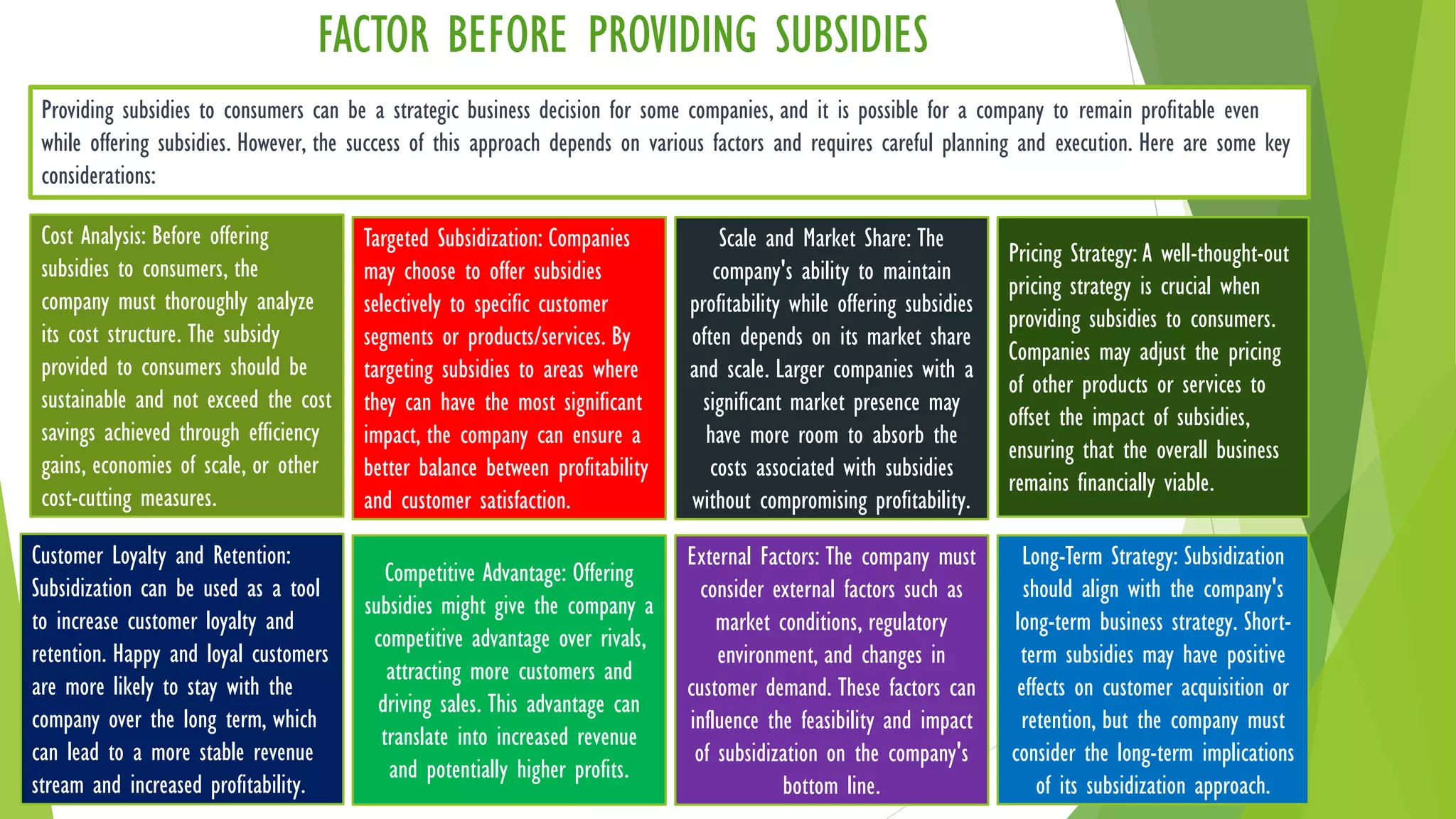 subsidization and cross subsidization | PDF