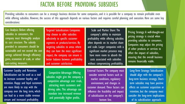 subsidization and cross subsidization | PDF | Government Support and ...