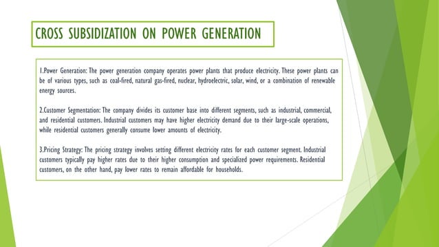 subsidization and cross subsidization | PDF | Government Support and ...