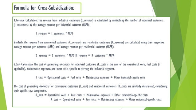 subsidization and cross subsidization | PDF | Government Support and ...