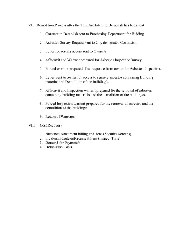 Introduction to Substandard Buildings | PDF