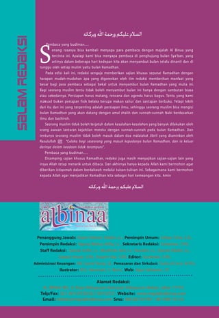 majalah albinaa-edis-5 | PDF