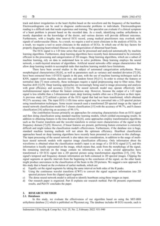 Classify arrhythmia by using 2D spectral images and deep neural network ...