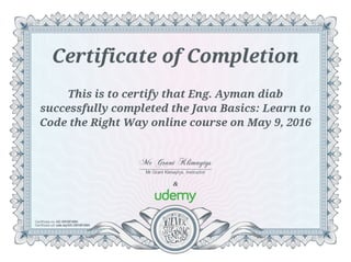 Java Basics Learn to Code the Right Way | PDF