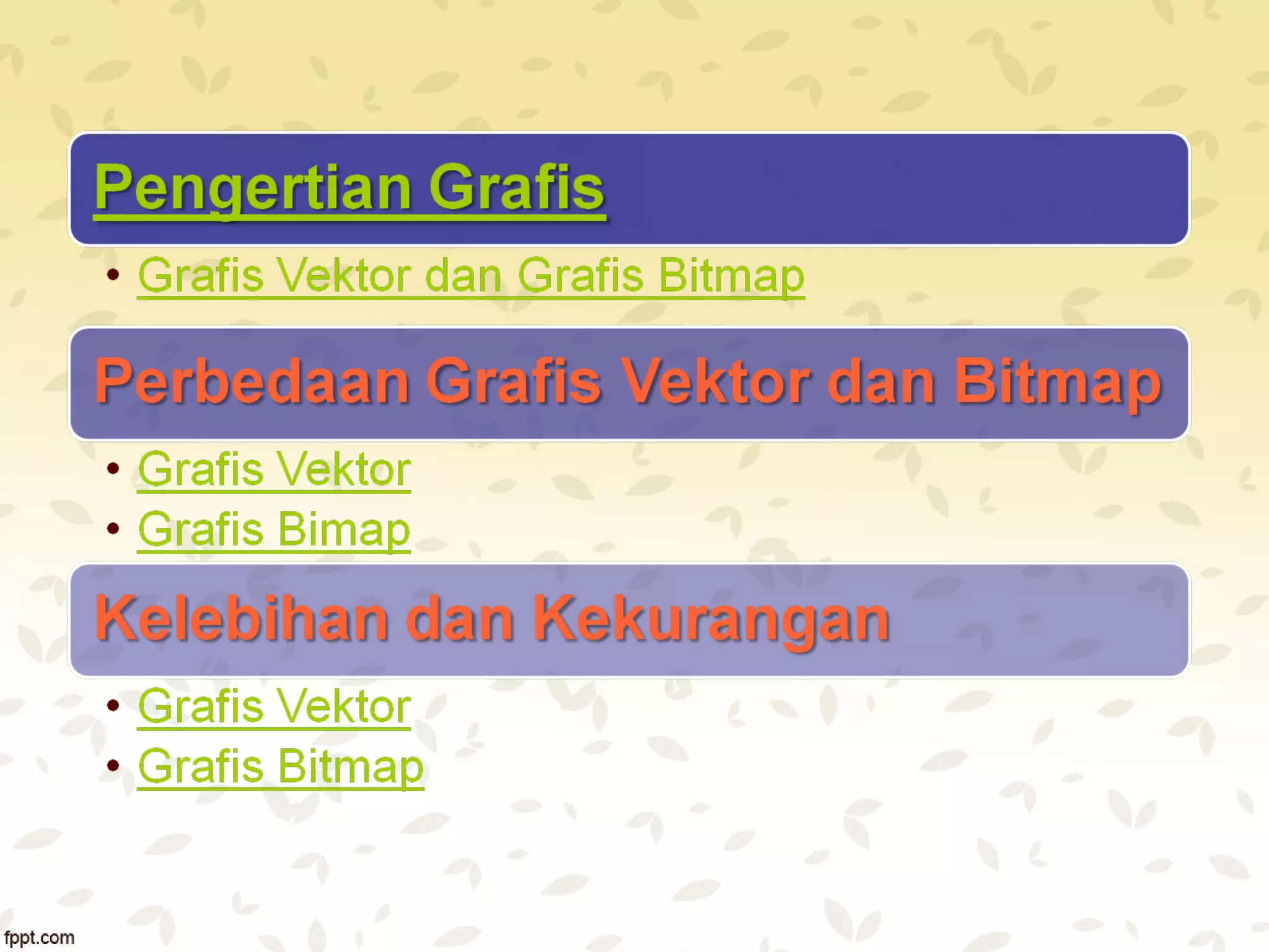 Grafis Vektor dan Grafis Bitmap | PPT