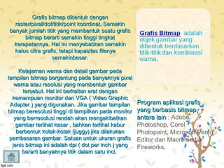 Grafis Vektor dan Grafis Bitmap | PPT