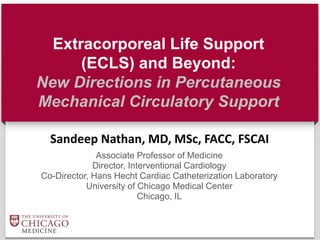 269849174-ECMO-Cardiac-Surgery by Sandeep nathan MD | PDF