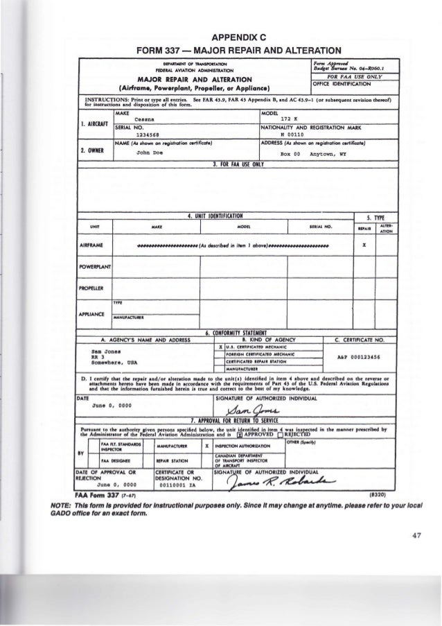 Aircraft Inspection and Maintenance Records