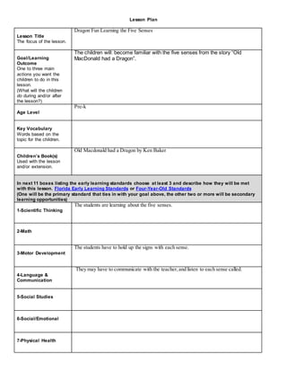 3(2)sciencelessonplan | PDF
