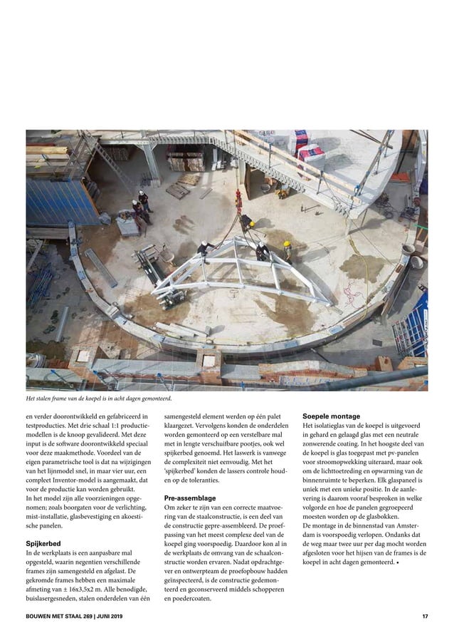 Vakblad Bouwen met Staal 269 - Optop kantoorgebouw Diamantbeurs A'dam 3 ...