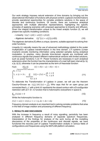 THE PROPERTIES OF CLASSIFYING SIGNALS IN CONTINUOUS TIME AND DISCRETE USING THE MATHEMATICAL ...