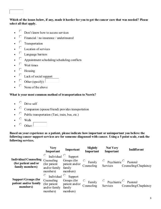 Community Needs Assessment Report
