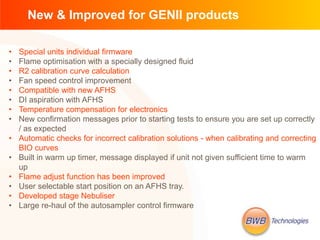 BWB - The Next Generation of Flame Photometers | PPT