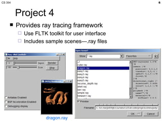CS 354 Acceleration Structures | PPT