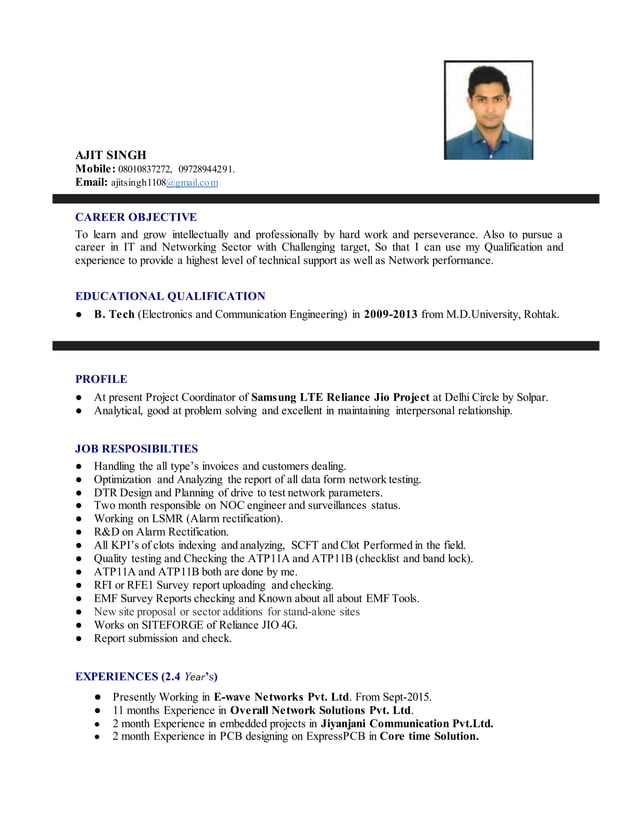 Ajit Singh resume-1_2 | PDF