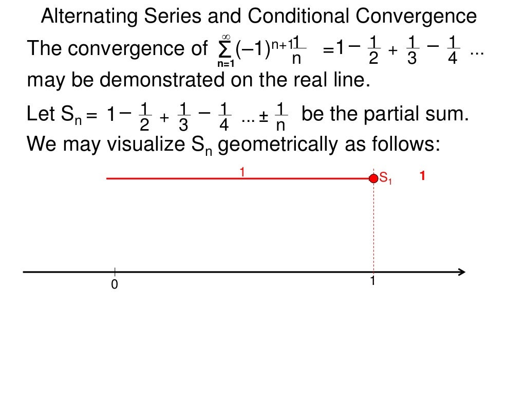 26 alternating series and conditional convergence x